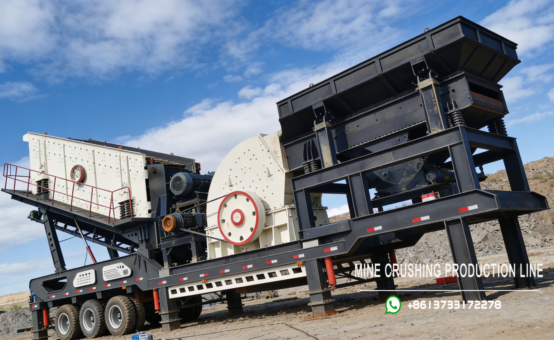 Wheeled/Tracked Mobile Crushing Plant, Integrated Stone Crushing And ...